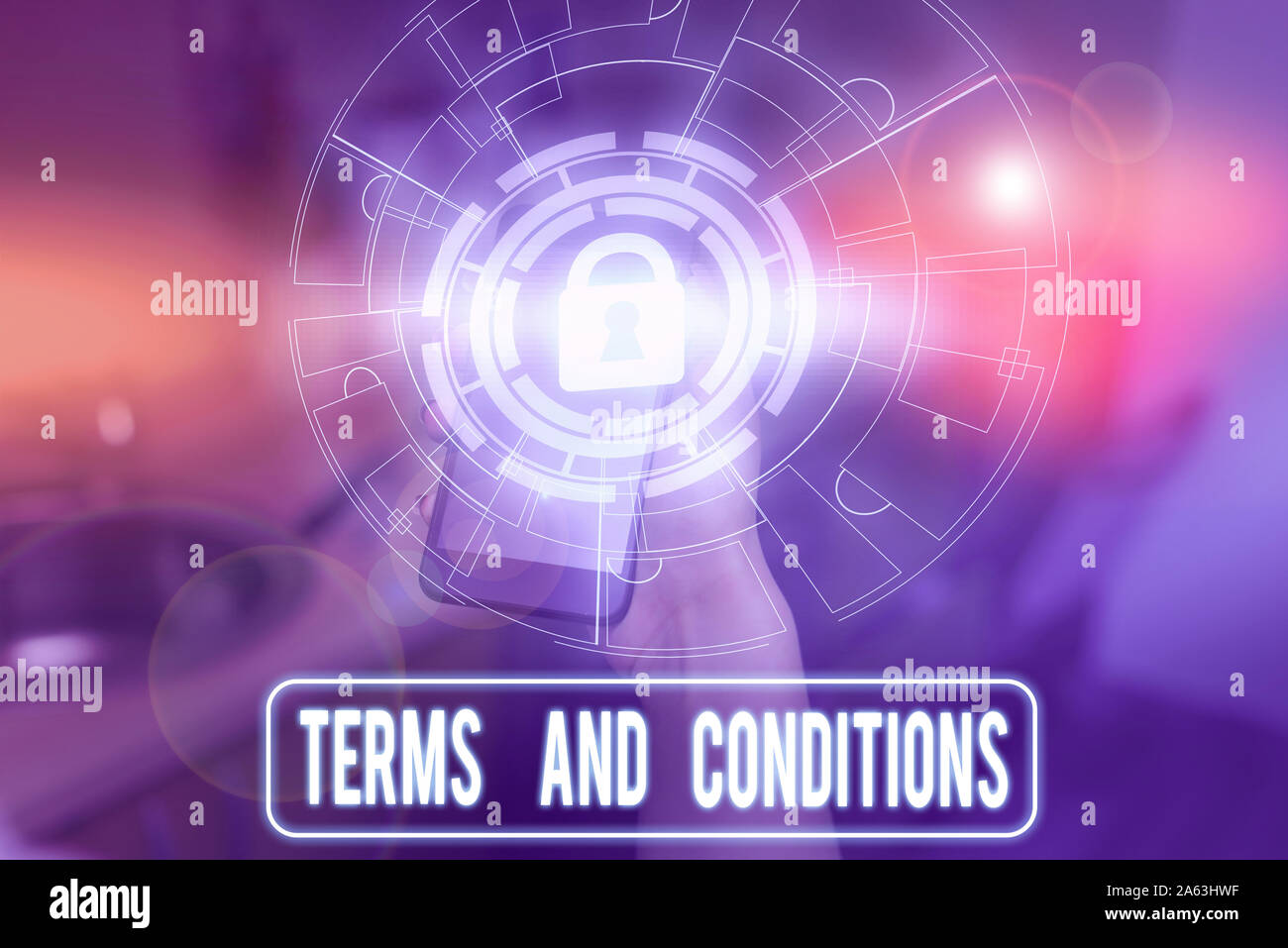 Text Zeichen angezeigt und Bedingungen. Business foto Präsentation ...