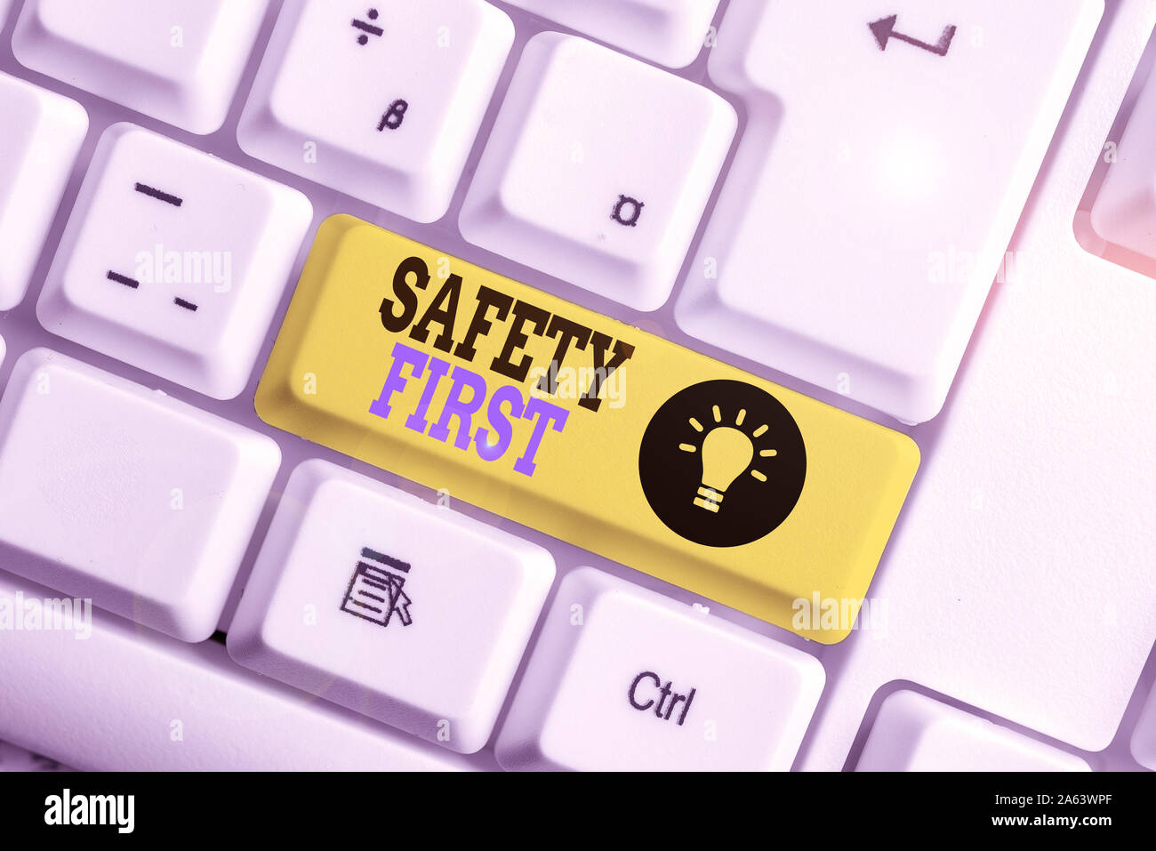 Safety First