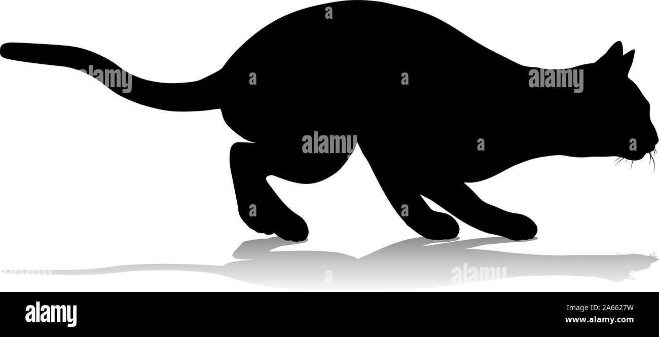 Katze springt symbol -Fotos und -Bildmaterial in hoher Auflösung ...