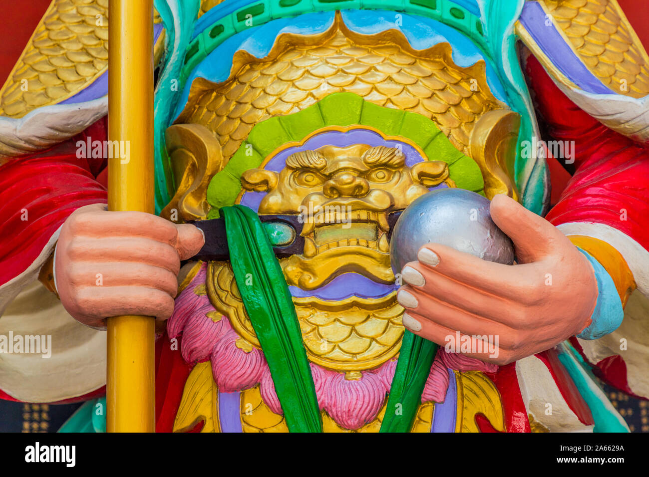 Guan di Tempel in Kuala Lumpur in Malaysia Stockfotografie - Alamy