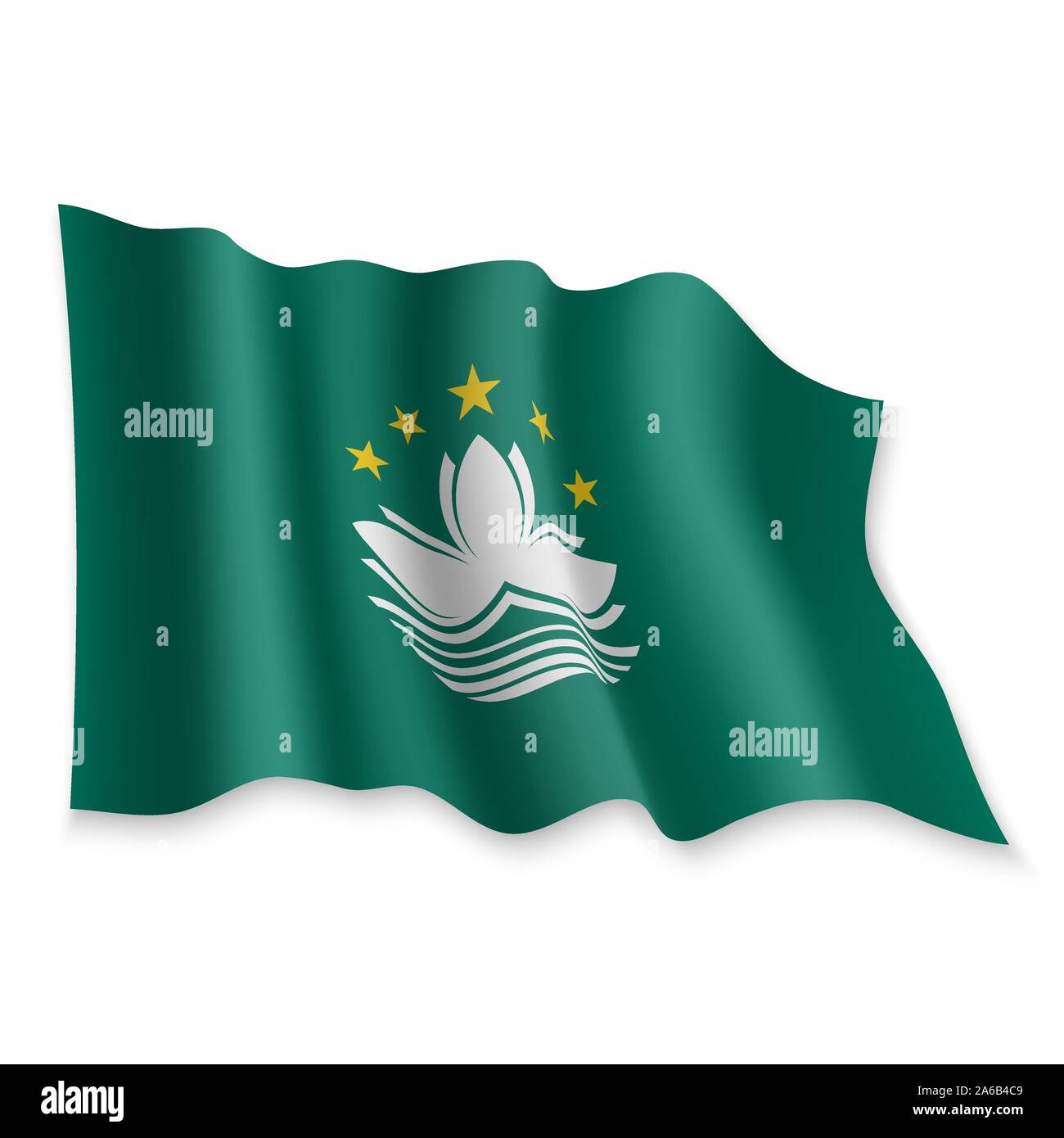 Macau 3d flagge Stock-Vektorgrafiken kaufen - Alamy