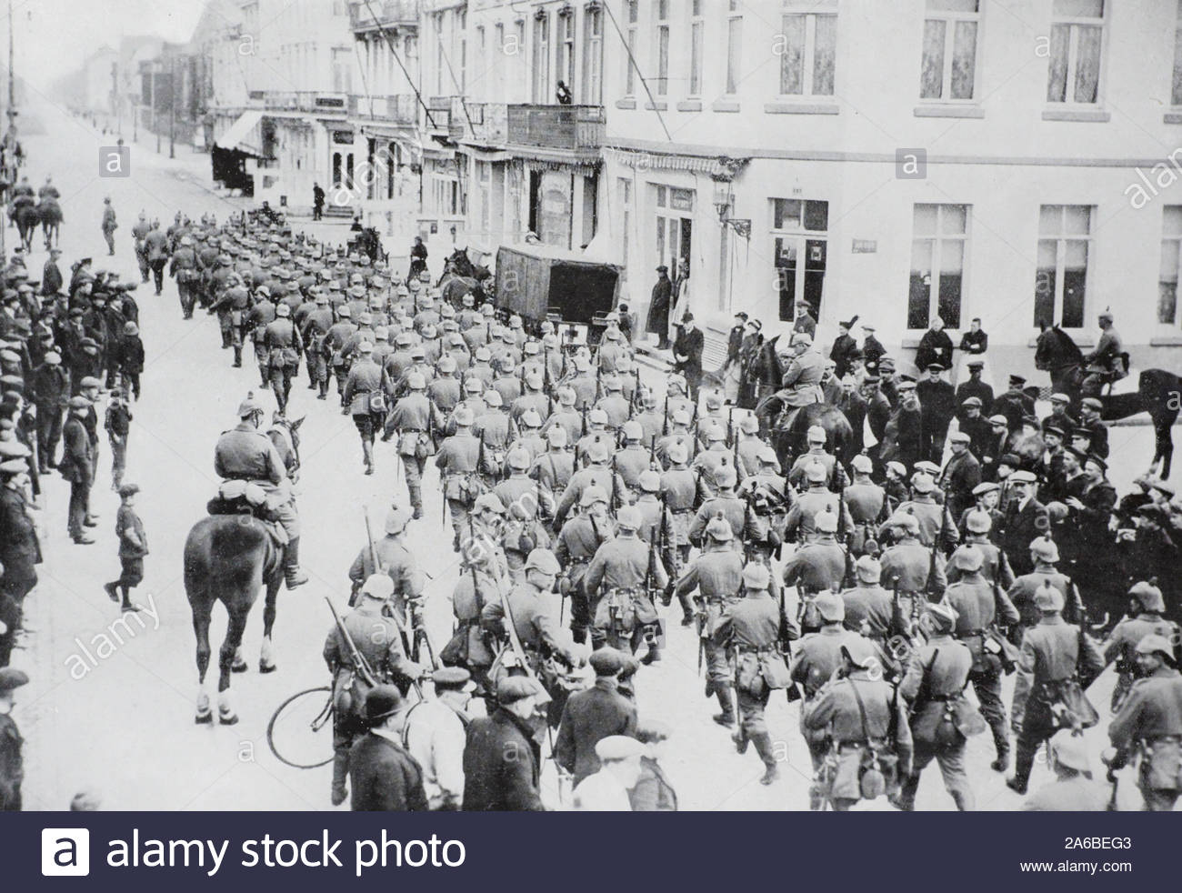 German Belgium 1914 Stockfotos und -bilder Kaufen - Alamy