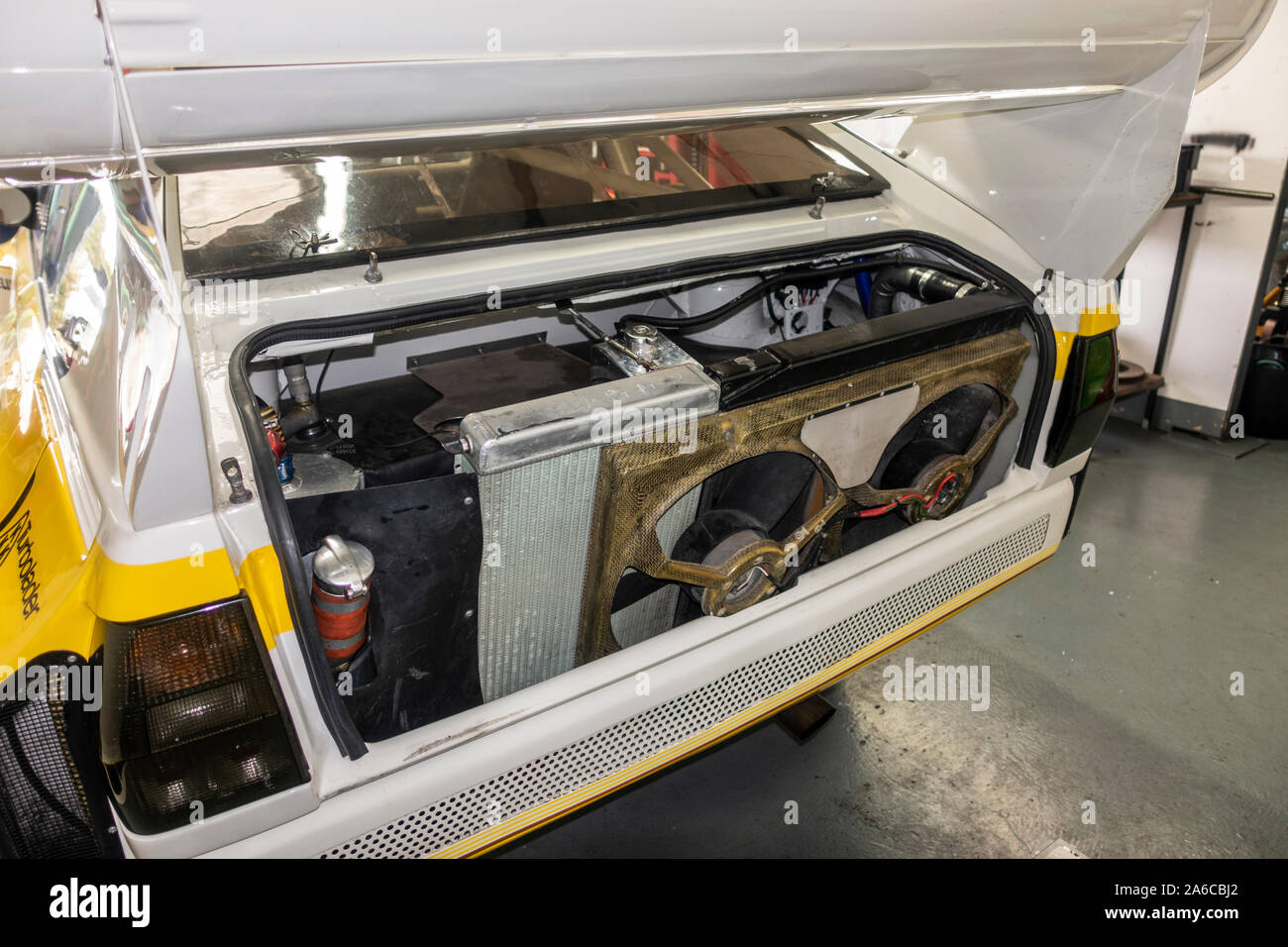 Audi Quattro S1 Rally Car Boot Stockfotografie - Alamy