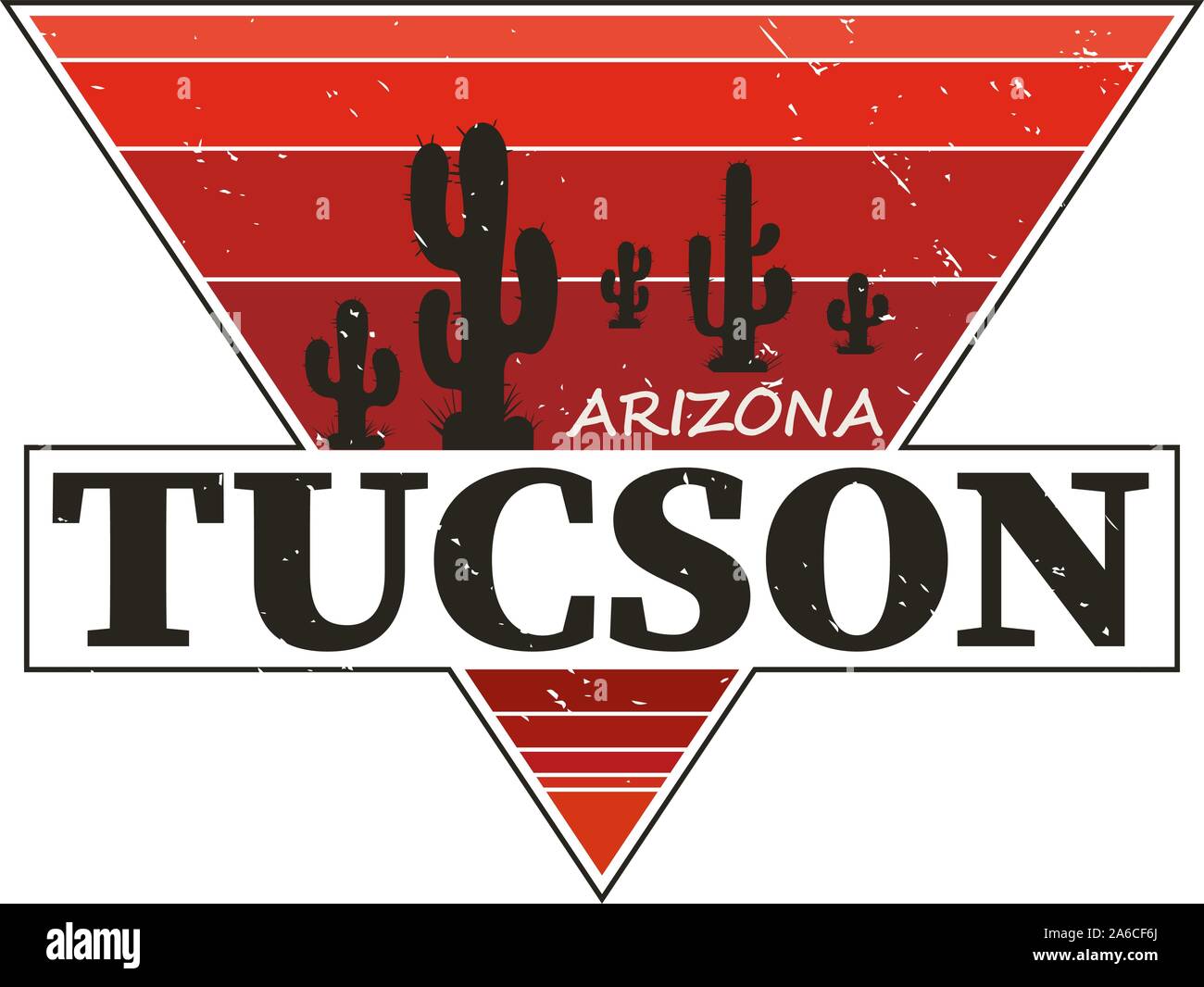 Tucson skyline Stock-Vektorgrafiken kaufen - Alamy