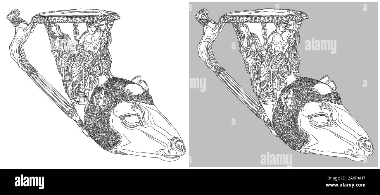 Gold Rhyton Stockfotos und -bilder Kaufen - Alamy