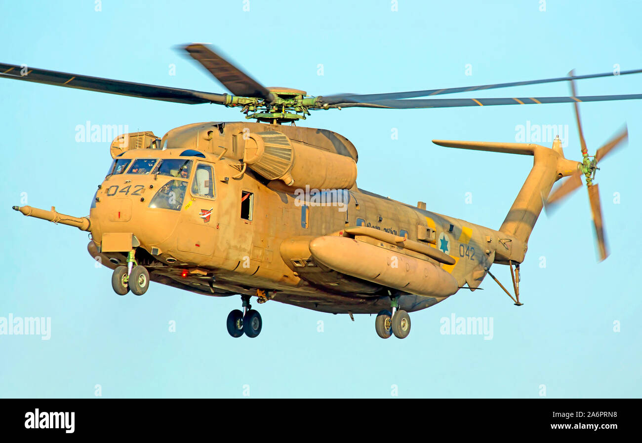 Israelische Luftwaffe IAF Sikorsky CH-53 Sea Stallion Hubschrauber im ...