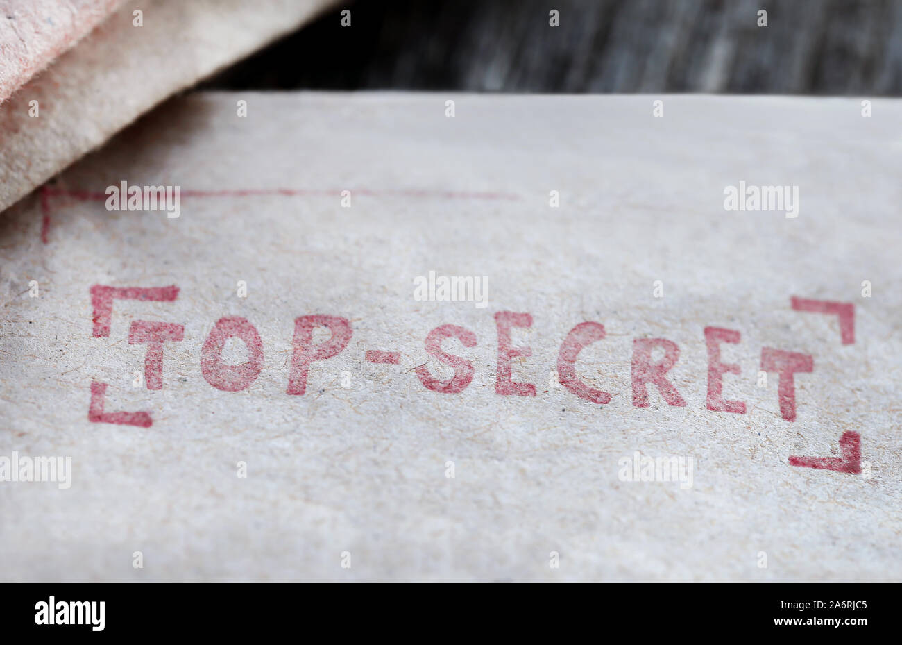 Top secret stamp -Fotos und -Bildmaterial in hoher Auflösung – Alamy
