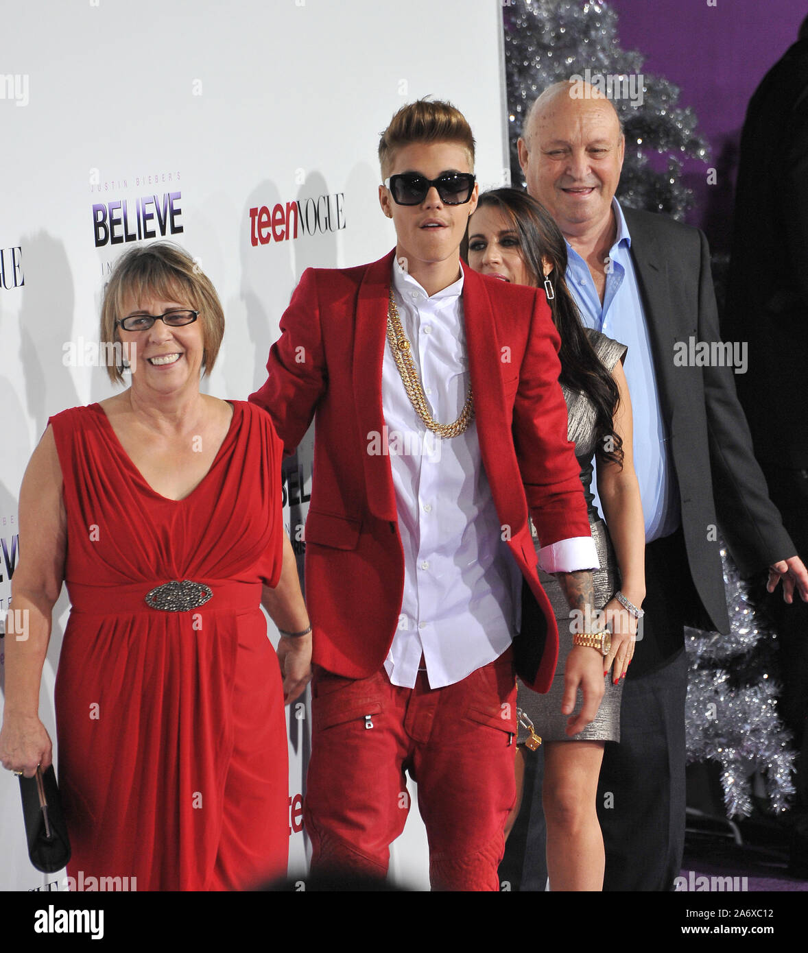 Justin Biebers Mutter Stockfotos und -bilder Kaufen - Alamy