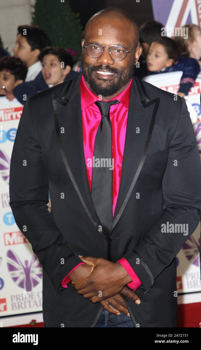 Dereck Chisora auf dem roten Teppich an der Daily Mirror Pride of ...