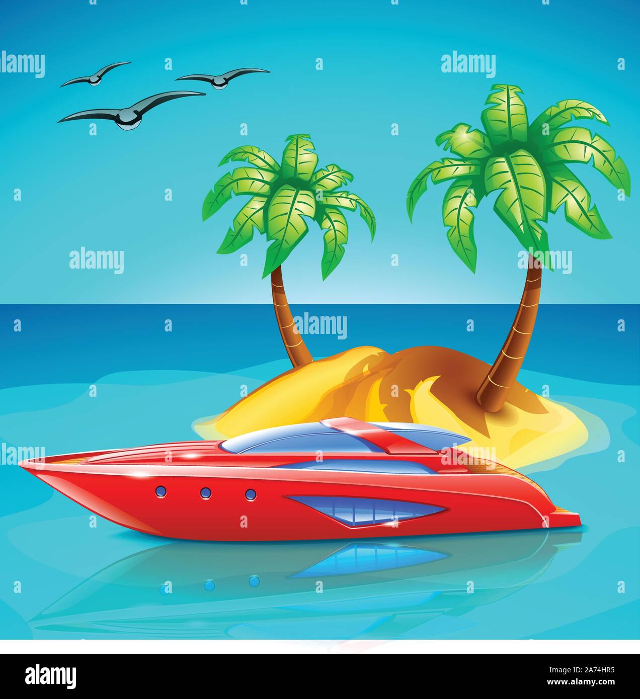 Inseln des roten meeres Stock-Vektorgrafiken kaufen - Alamy