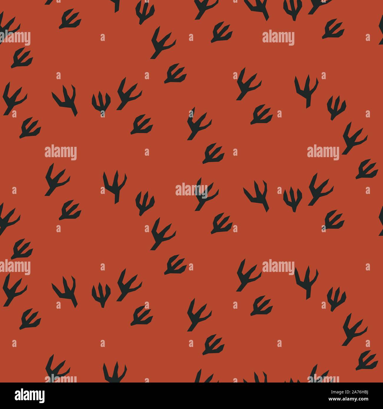 Bird footprint pattern Stock-Vektorgrafiken kaufen - Alamy
