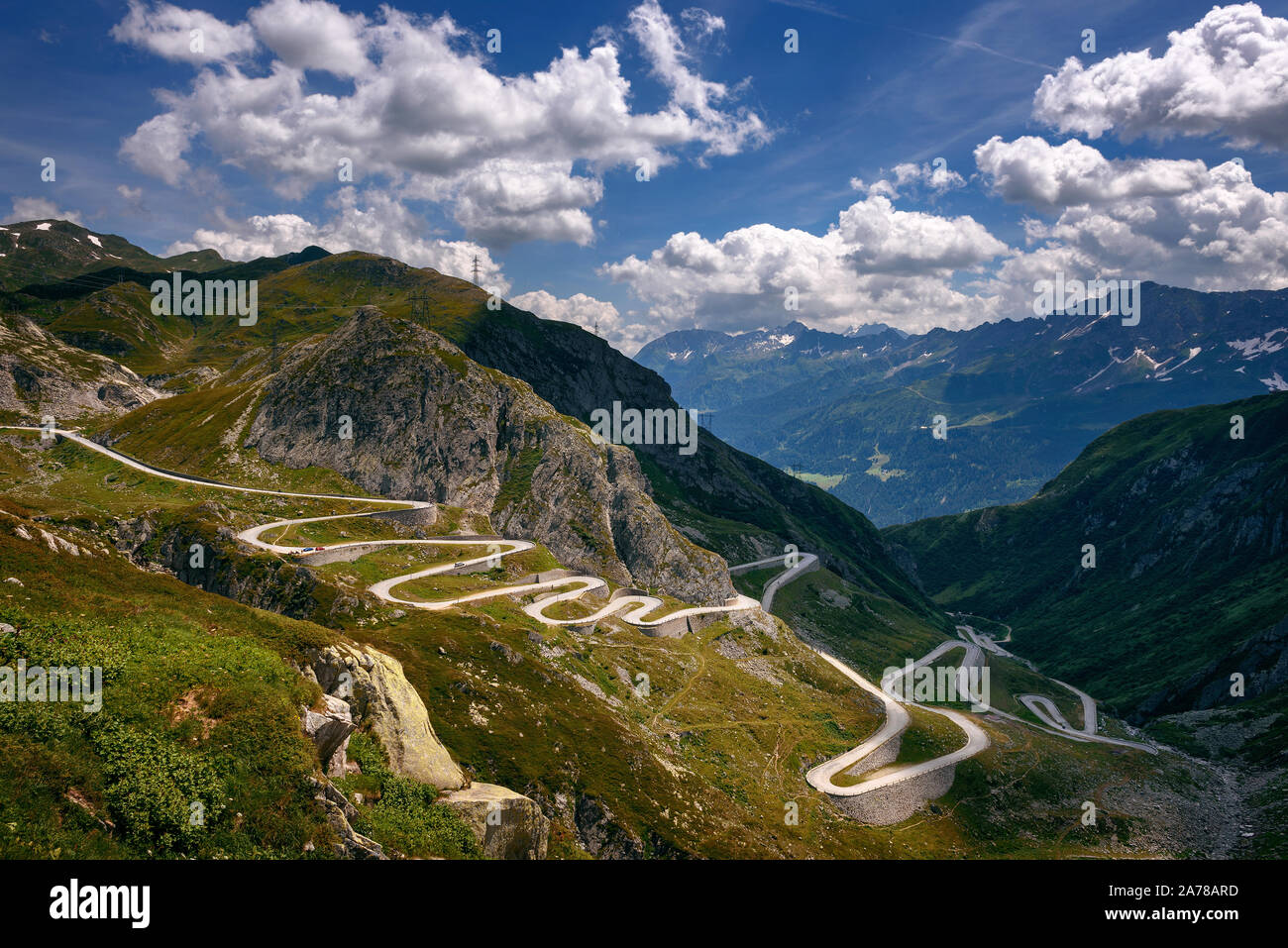Pass In Den Alpen