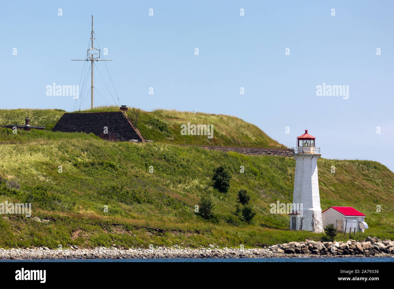 Georges island lighthouse halifax nova Stockfotos und -bilder Kaufen ...