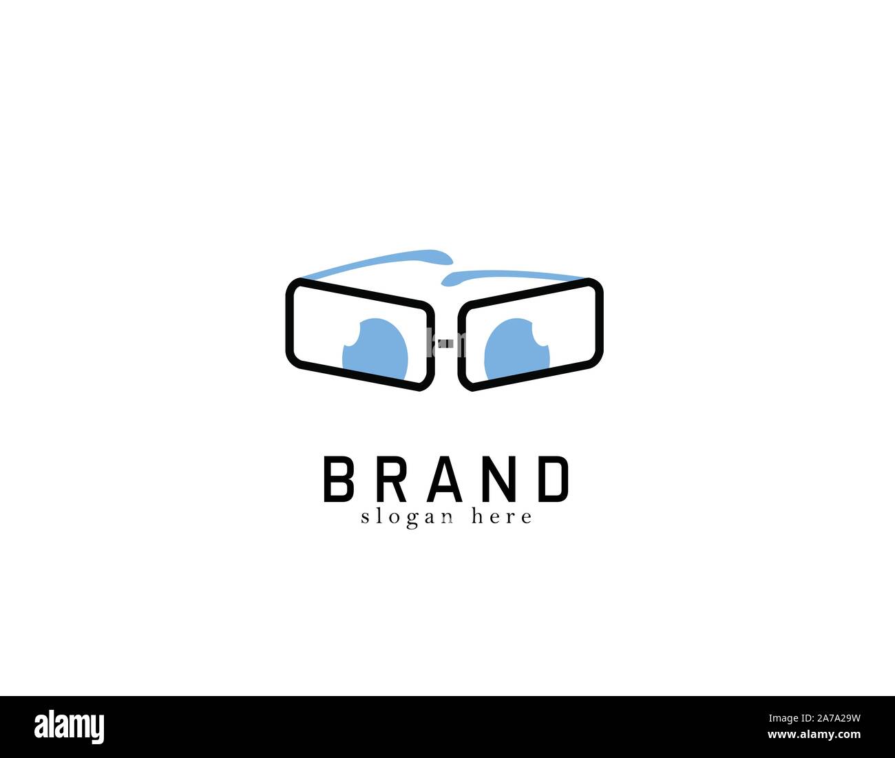 Brillen logo -Fotos und -Bildmaterial in hoher Auflösung – Alamy