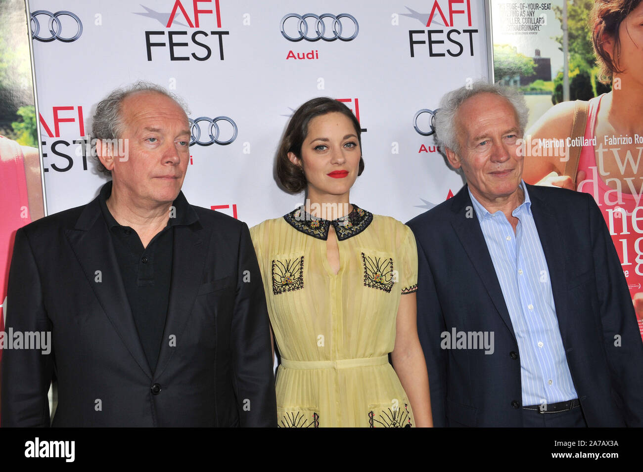LOS ANGELES, Ca - 7. NOVEMBER 2014: Schauspielerin Marion Cotillard mit ...