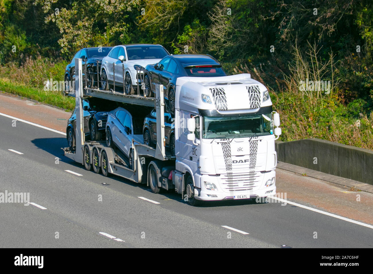 AIC Car Carriers; Spedition Delivery Trucks, LKW, Transport, LKW ...