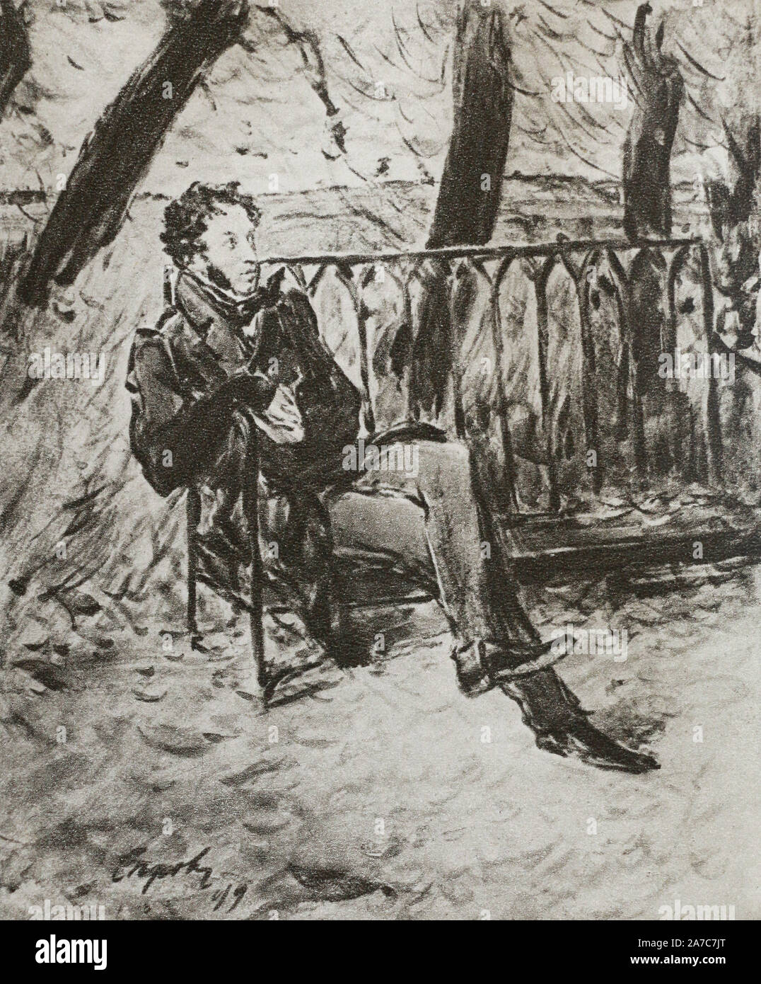 Russischer dichter alexander pushkin -Fotos und -Bildmaterial in hoher ...