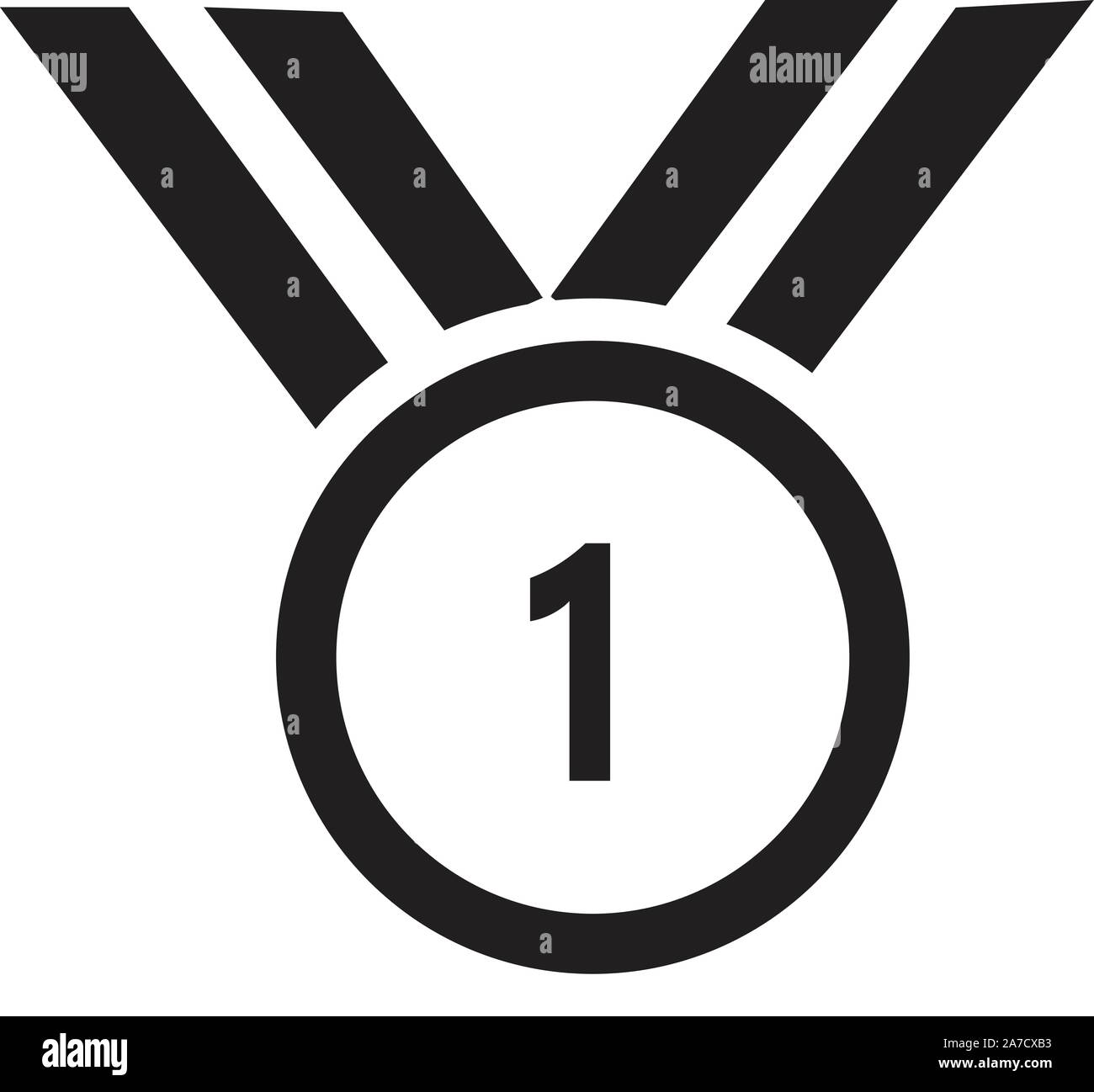 Piktogramm der Award. award Symbol auf weißem Hintergrund. Sieger ...