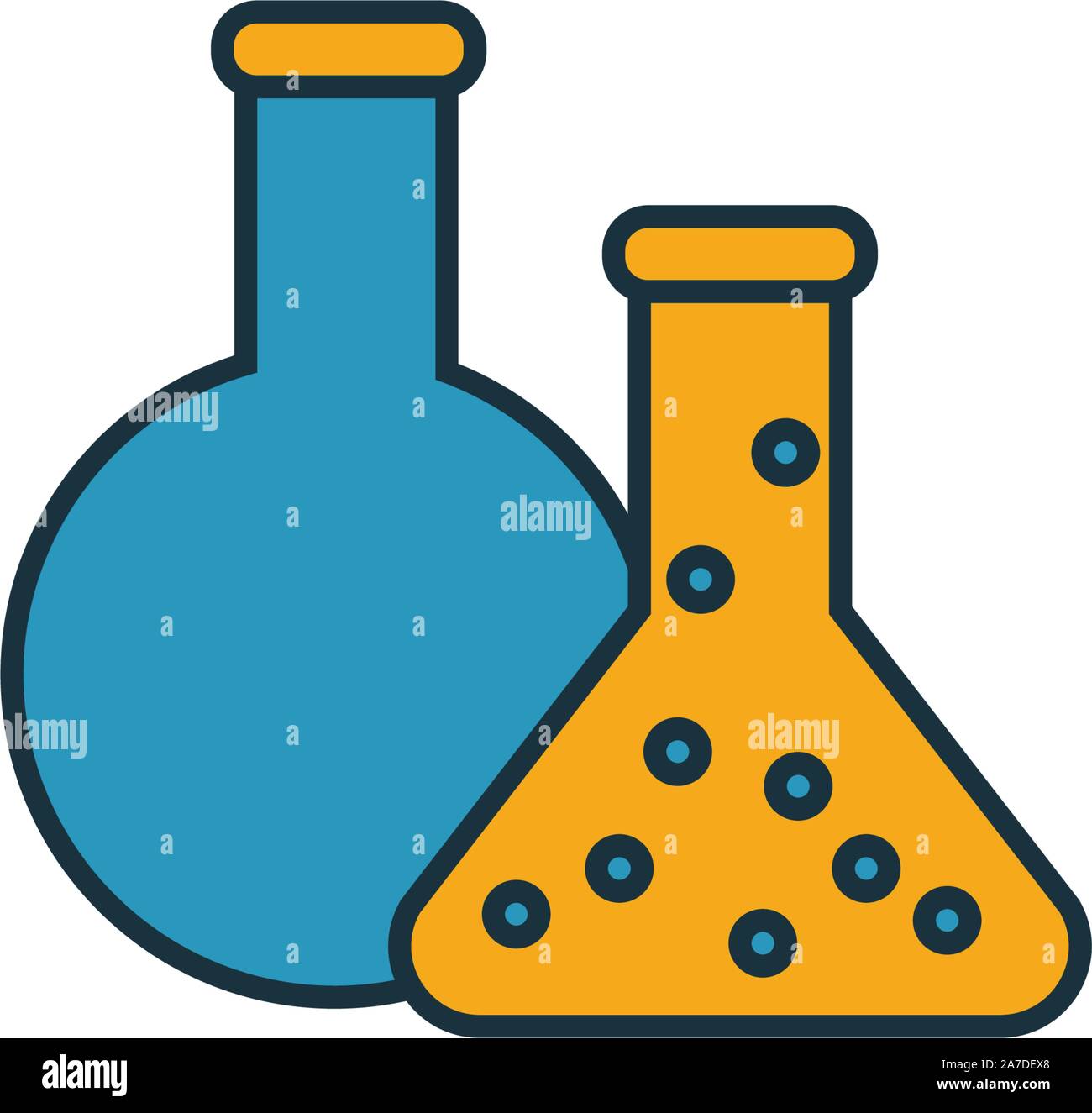 Chemie Symbol. Einfaches Element von Schule icons Collection. Kreative ...