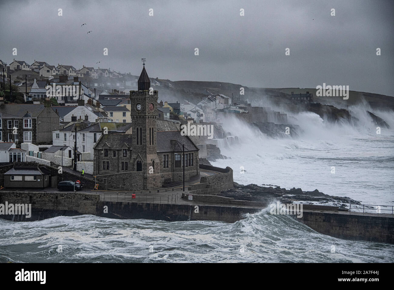 Camborne, Cornwall, England. 02 Nov, 2019. Camborne, Cornwall. 2. Nov ...