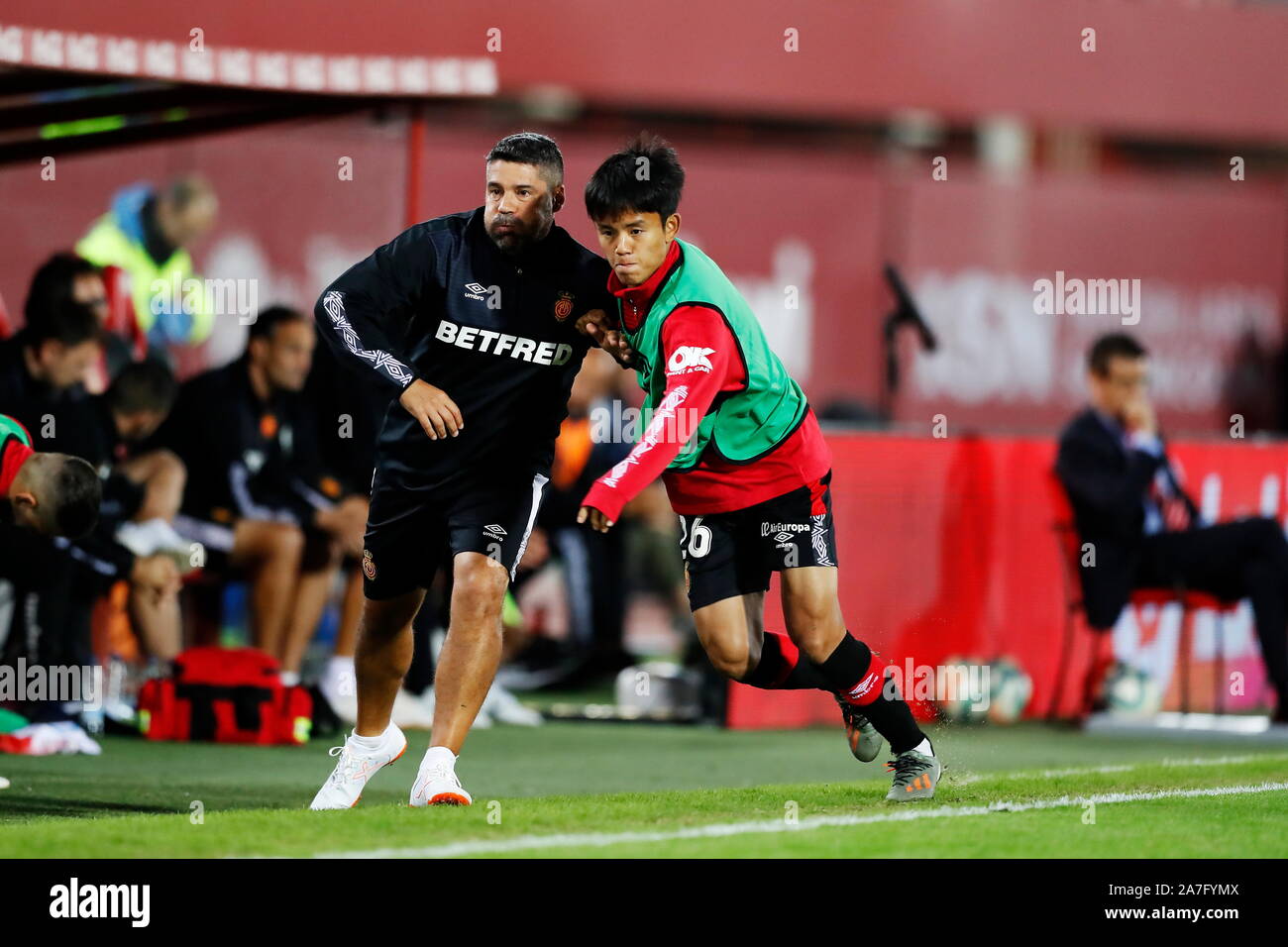 Palma de Mallorca, Spanien. 31 Okt, 2019. Takefusa Kubo (Mallorca) Fußball: Spanisch "La Liga ...