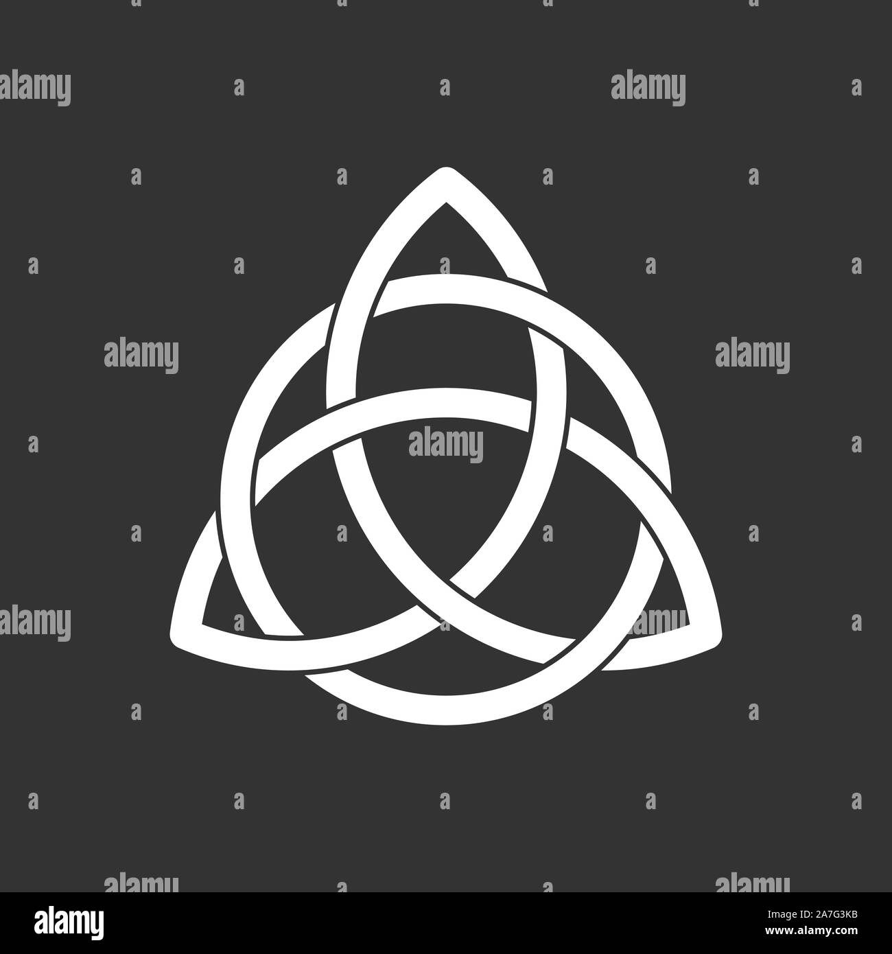 Keltisches symbol symbol Schwarzweiß-Stockfotos und -bilder - Alamy