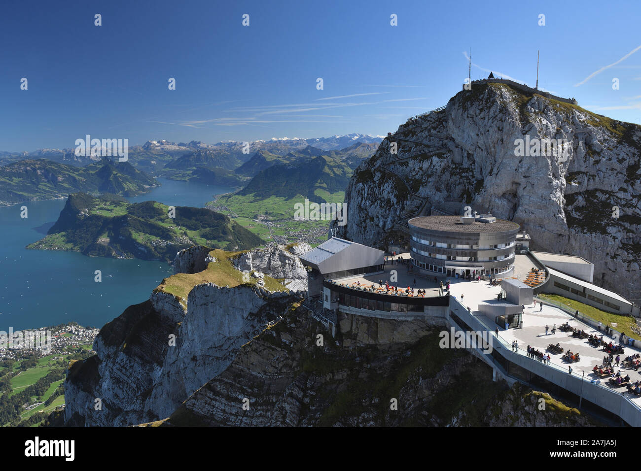 Pilatus railway pilatus mountain station -Fotos und -Bildmaterial in ...