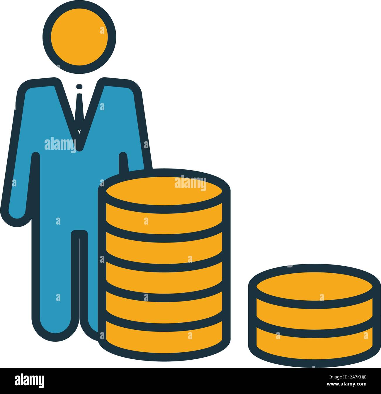 Venture Capital Symbol. Einfaches Element von Autostart-symbole ...