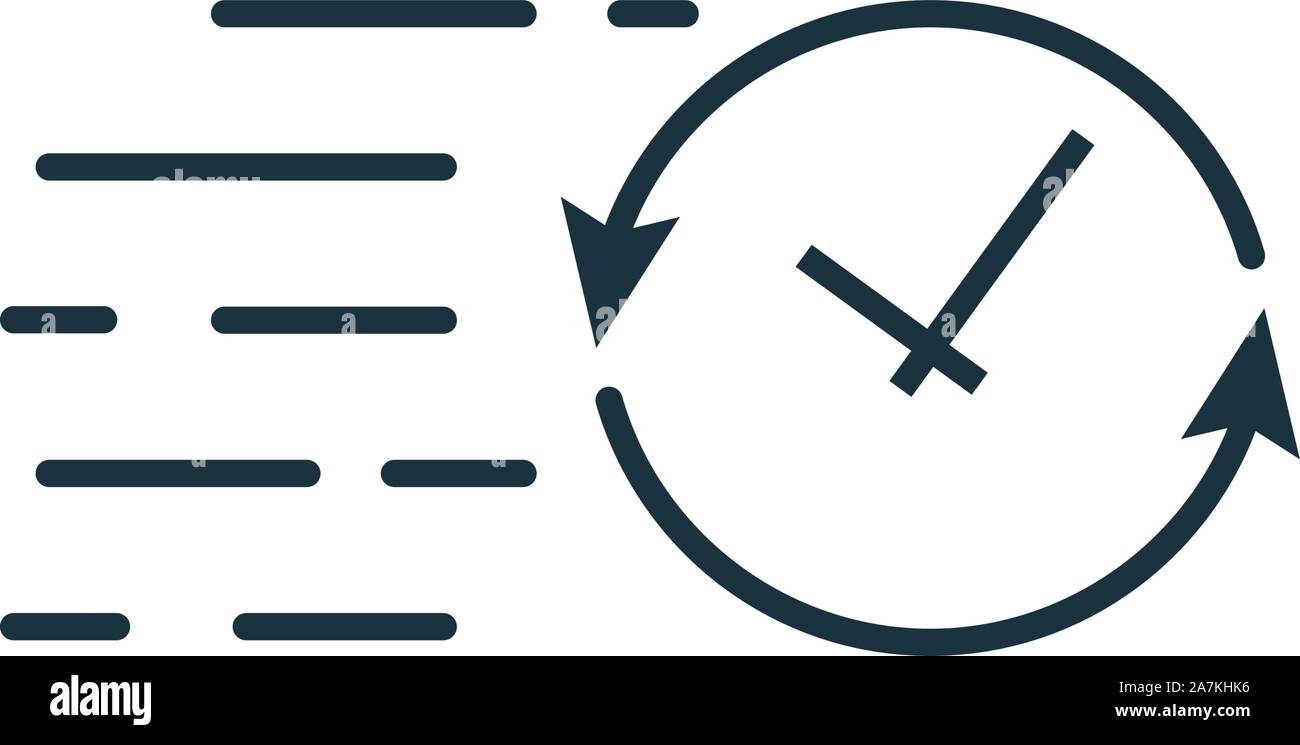 Frist Symbol. Einfaches Element von Autostart-symbole Sammlung ...