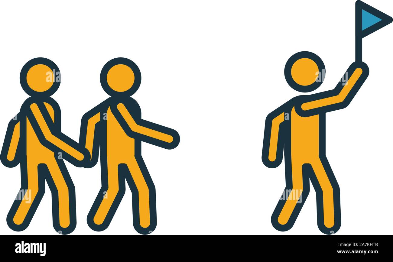 Ausflug Symbol. Einfaches Element aus dem Tourismus icons Collection ...