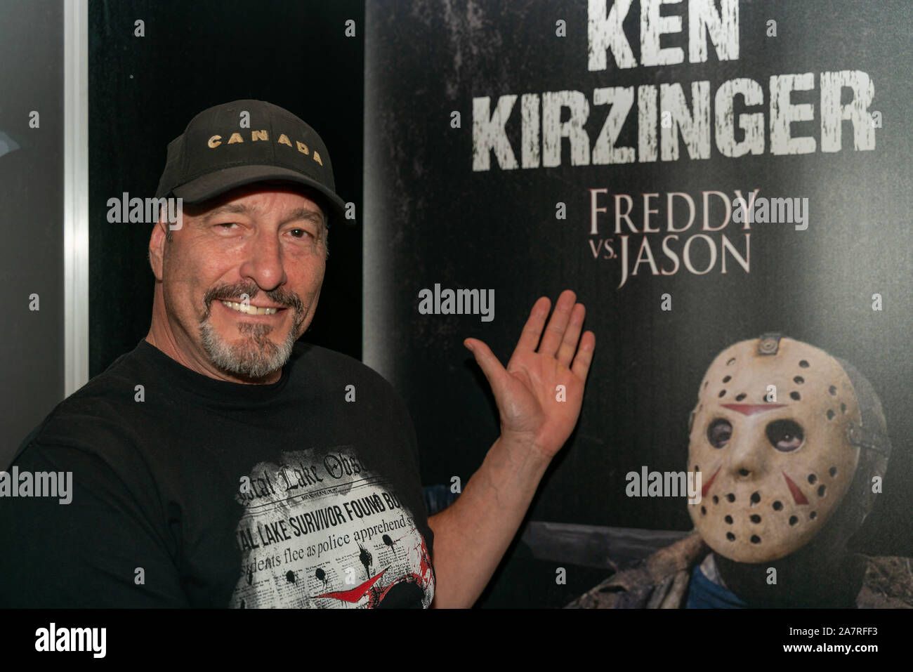DÜSSELDORF-Neuss, Deutschland - Am 2. November 2019: Ken Kirzinger ...