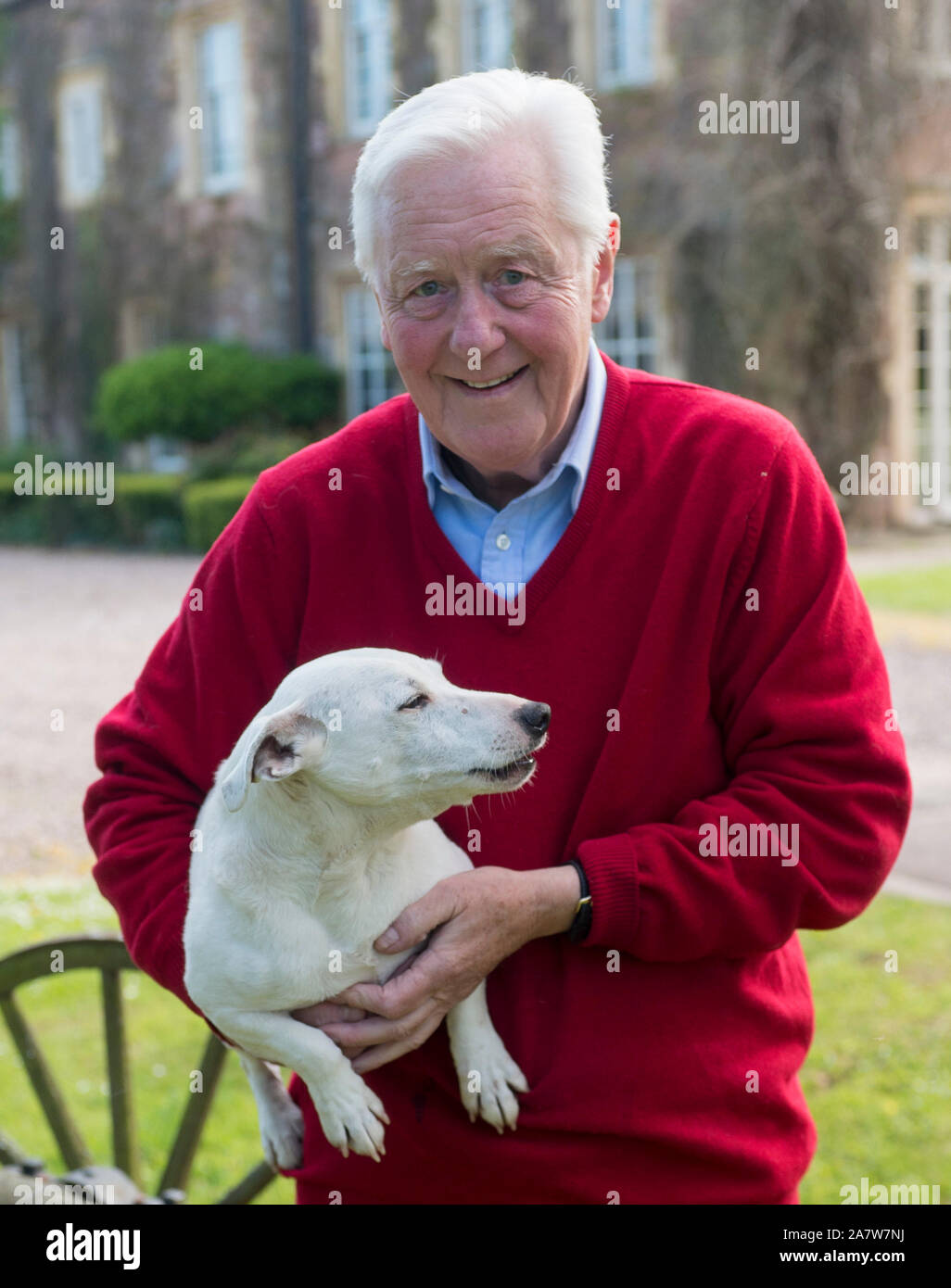 Von Sir Benjamin Slade an seinem Haus in der Nähe von Taunton. Er ist ...