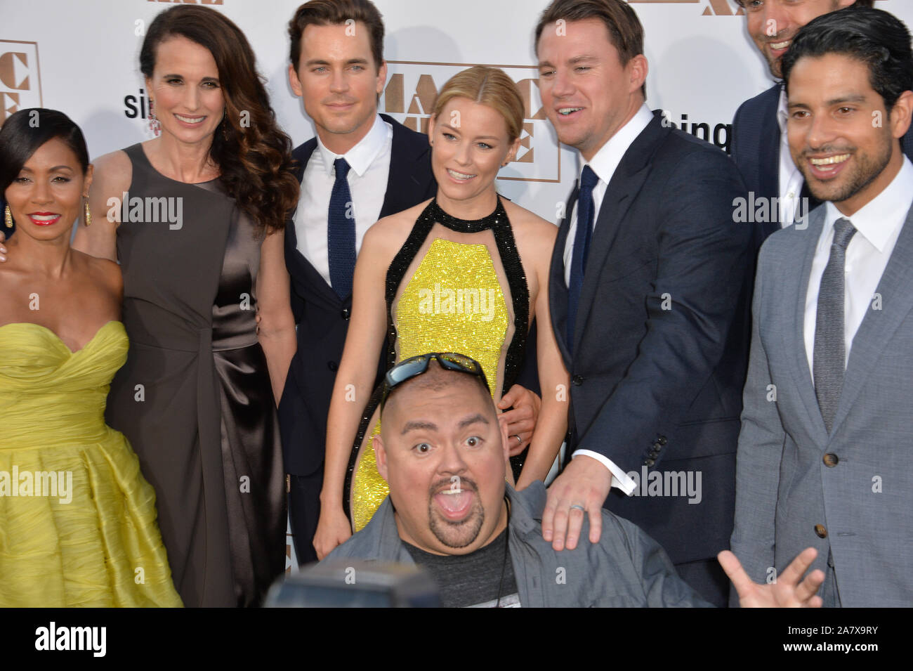 LOS ANGELES, Ca - 25. JUNI 2015: Jada Pinkett Smith (links), Andie ...