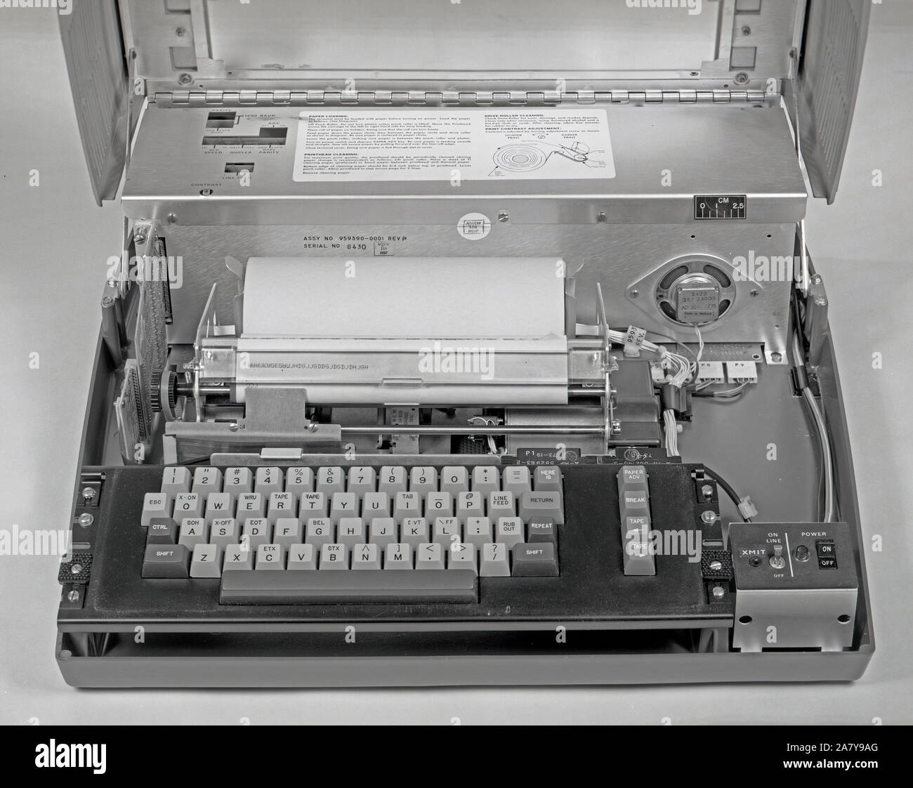 Computer terminal 1970s -Fotos und -Bildmaterial in hoher Auflösung – Alamy