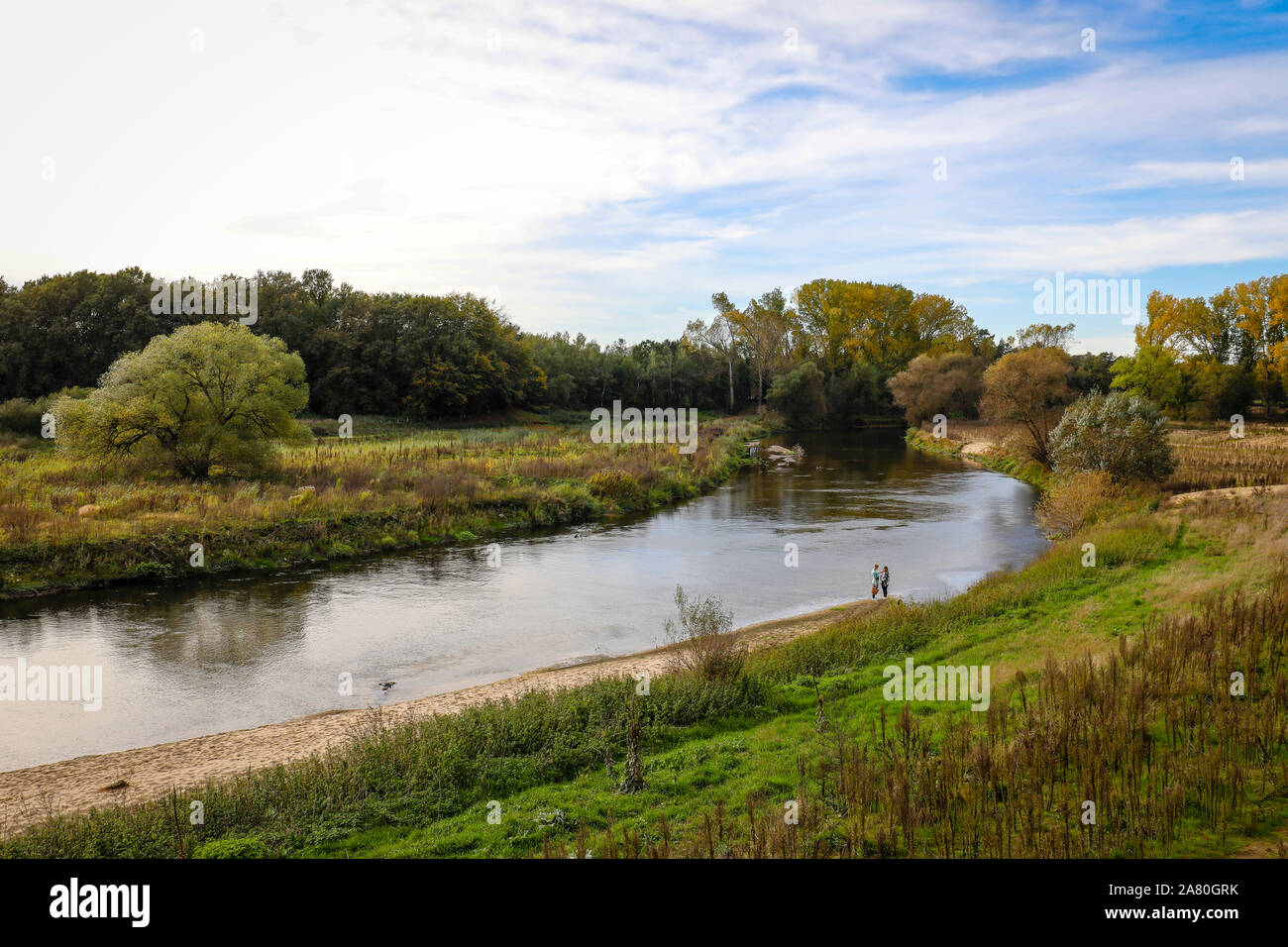 Datteln-Olfen, Ruhrgebiet, Nordrhein-Westfalen, Deutschland - Lippe ...