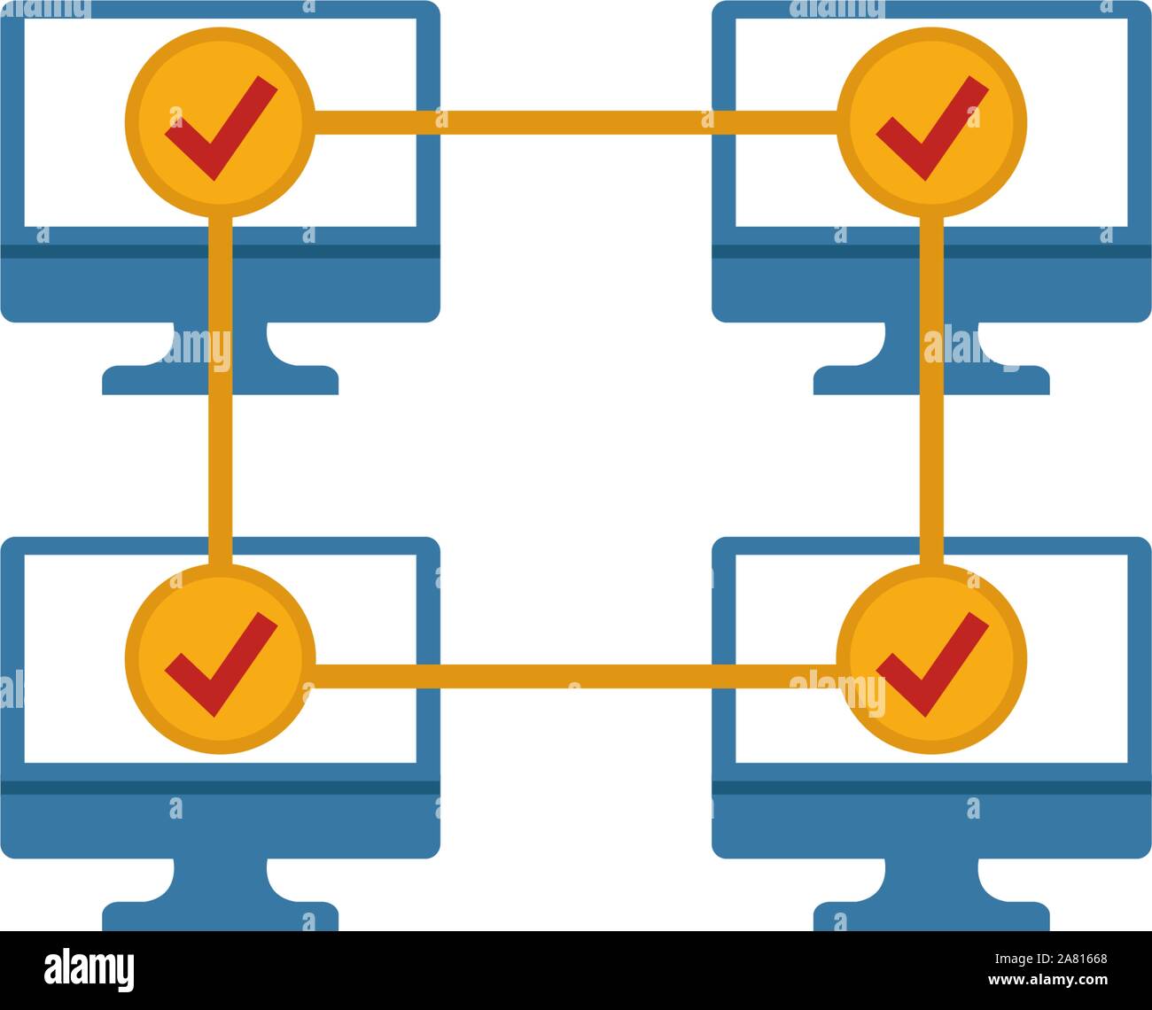 Protokoll Symbol. Einfaches Element aus blockchain icons Collection ...