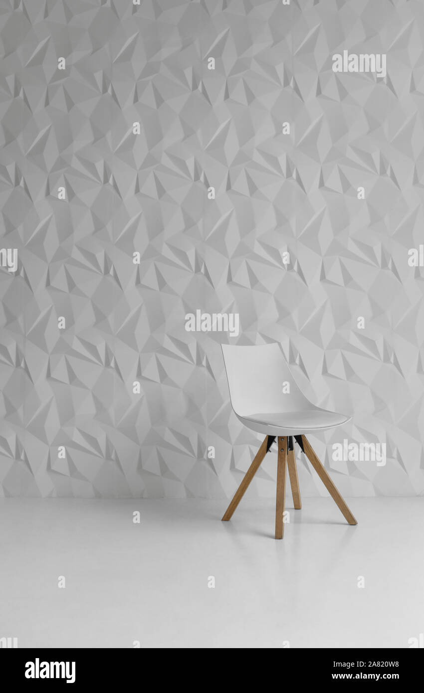 Room wallpaper chair -Fotos und -Bildmaterial in hoher Auflösung – Alamy