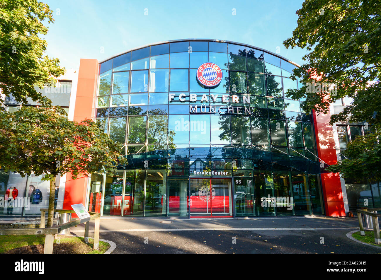 München Bayern Deutschland - Okt 11: Headquarter und Fußball Training ...