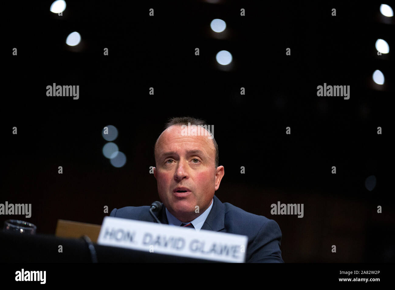 Unter Staatssekretär im US-Heimatschutzministerium David Glawe, der ...