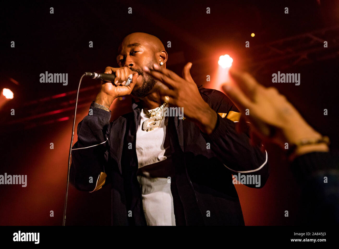 Amerikanische rapper Freddie Gibbs führt Live at Santeria am November ...