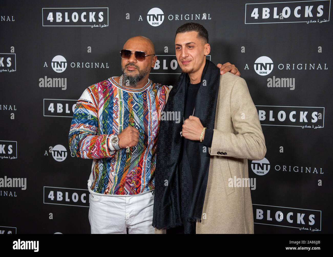 München, Deutschland. 06 Nov, 2019. Massiv, Rapper und Kan und Omar ...