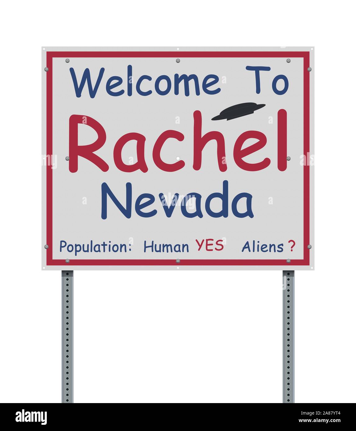 Willkommen in rachel nevada -Fotos und -Bildmaterial in hoher Auflösung ...