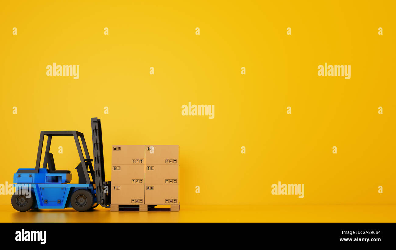 Gabelstapler Hintergrund Stockfotos und -bilder Kaufen - Alamy