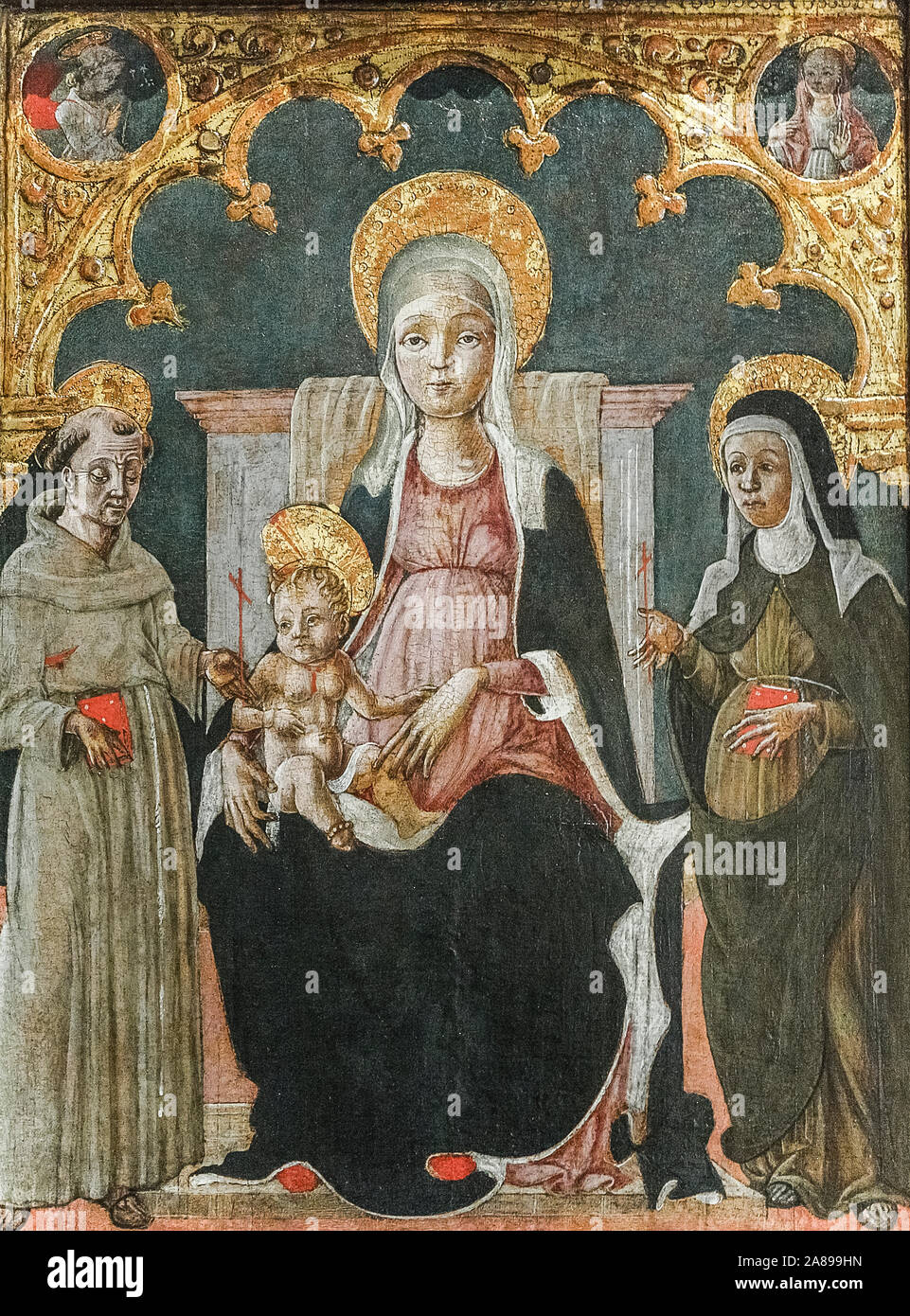 Madonna In Trono Col Bambino Stockfotos und -bilder Kaufen - Alamy