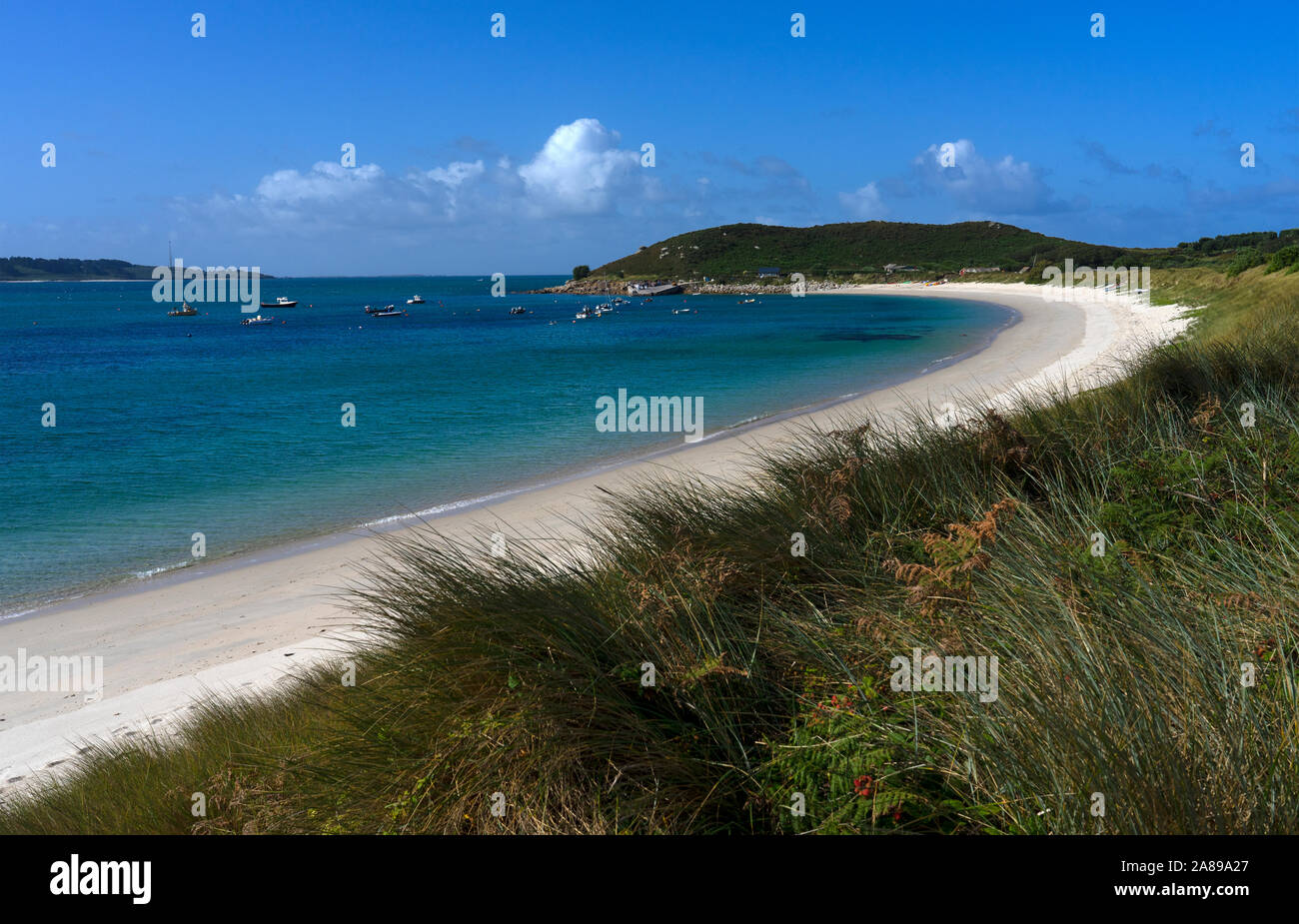 Gleichheit Strand an der Südseite von St. Martin's Island, Scilly ...