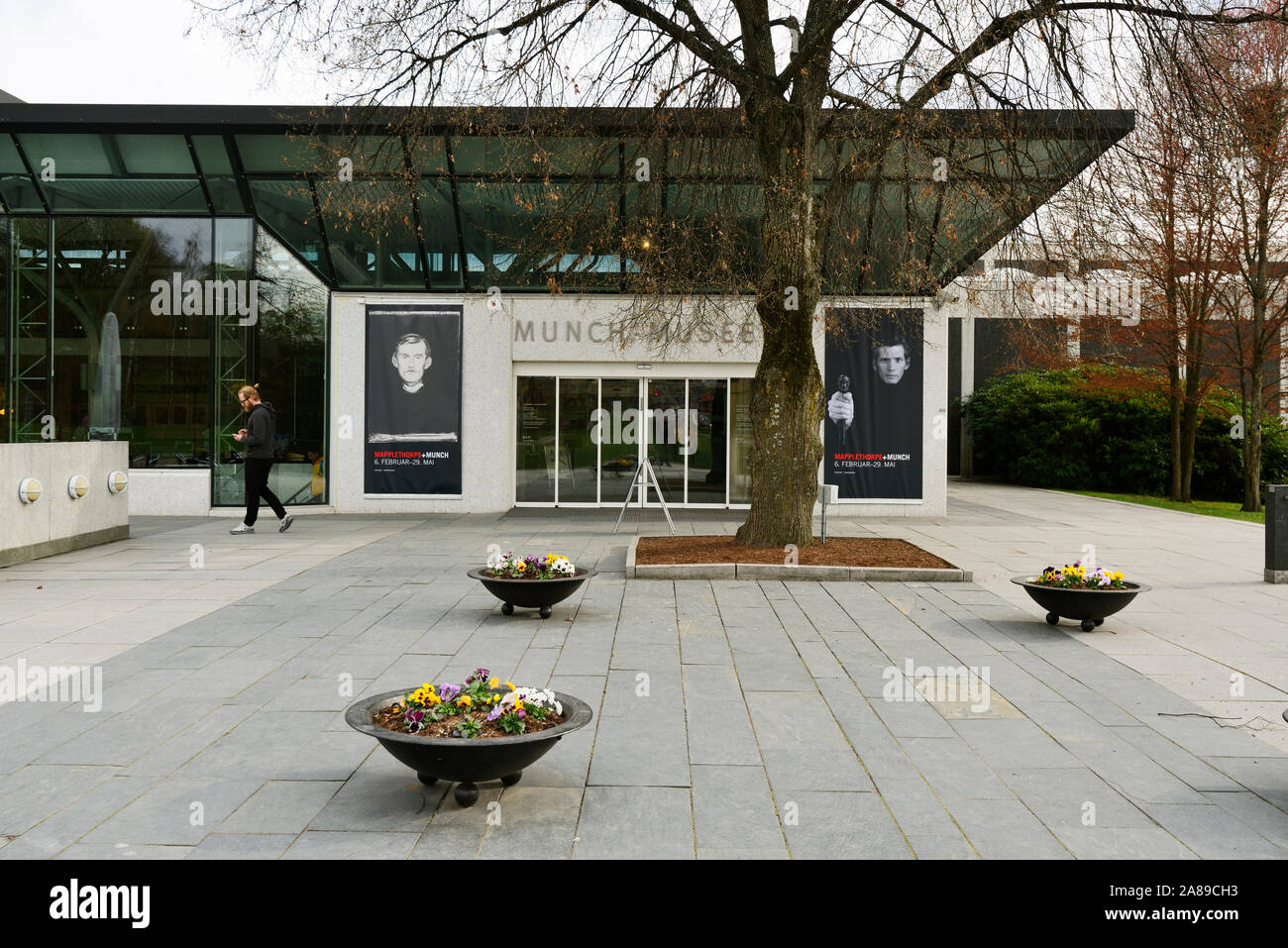 Eintritt in das Munch Museum (Munchmuseet), auf die Arbeit des ...