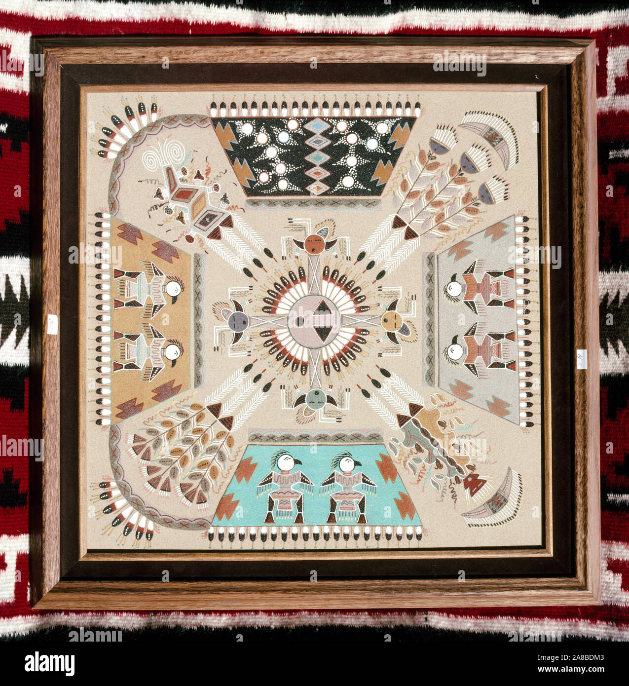 Navajo sand painting -Fotos und -Bildmaterial in hoher Auflösung – Alamy