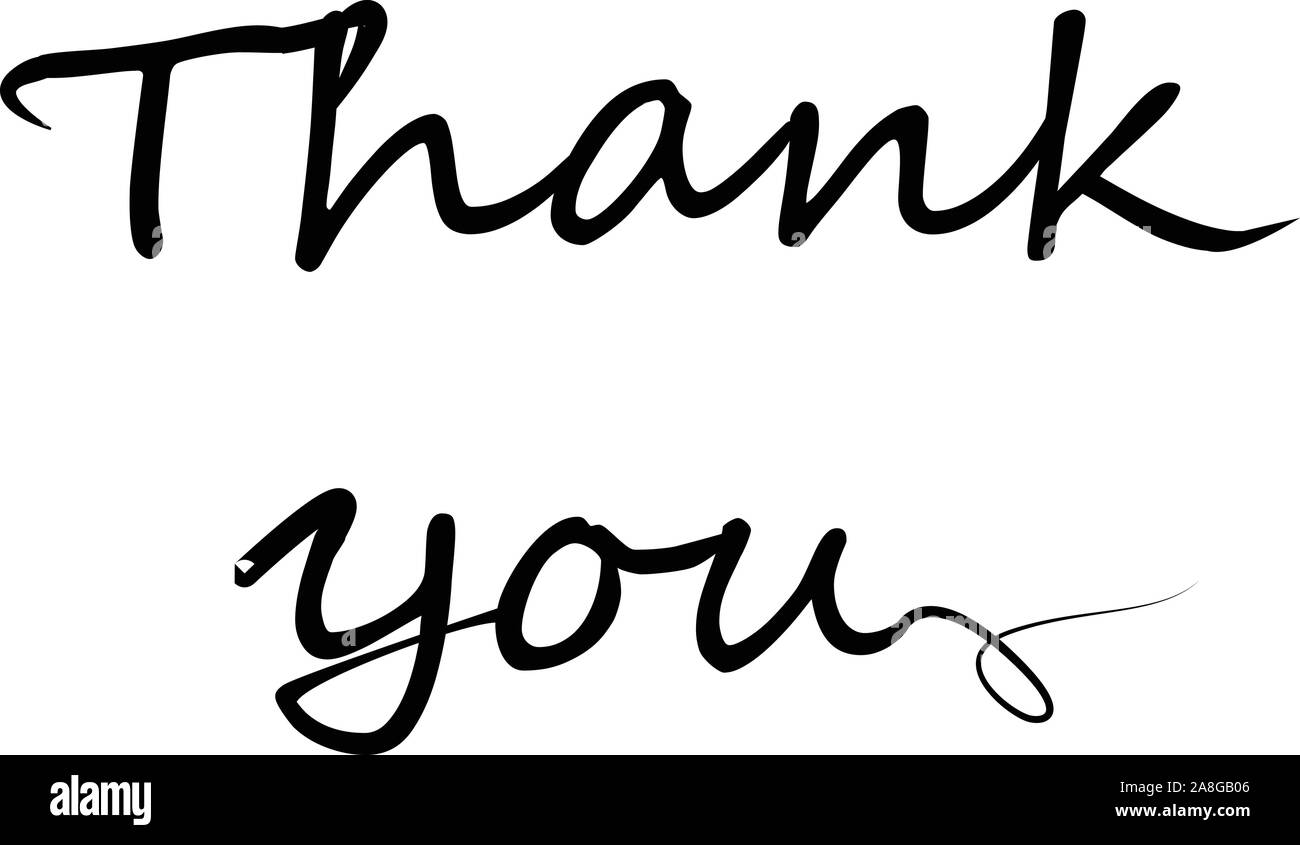 Danke handschriftlich -Fotos und -Bildmaterial in hoher Auflösung – Alamy