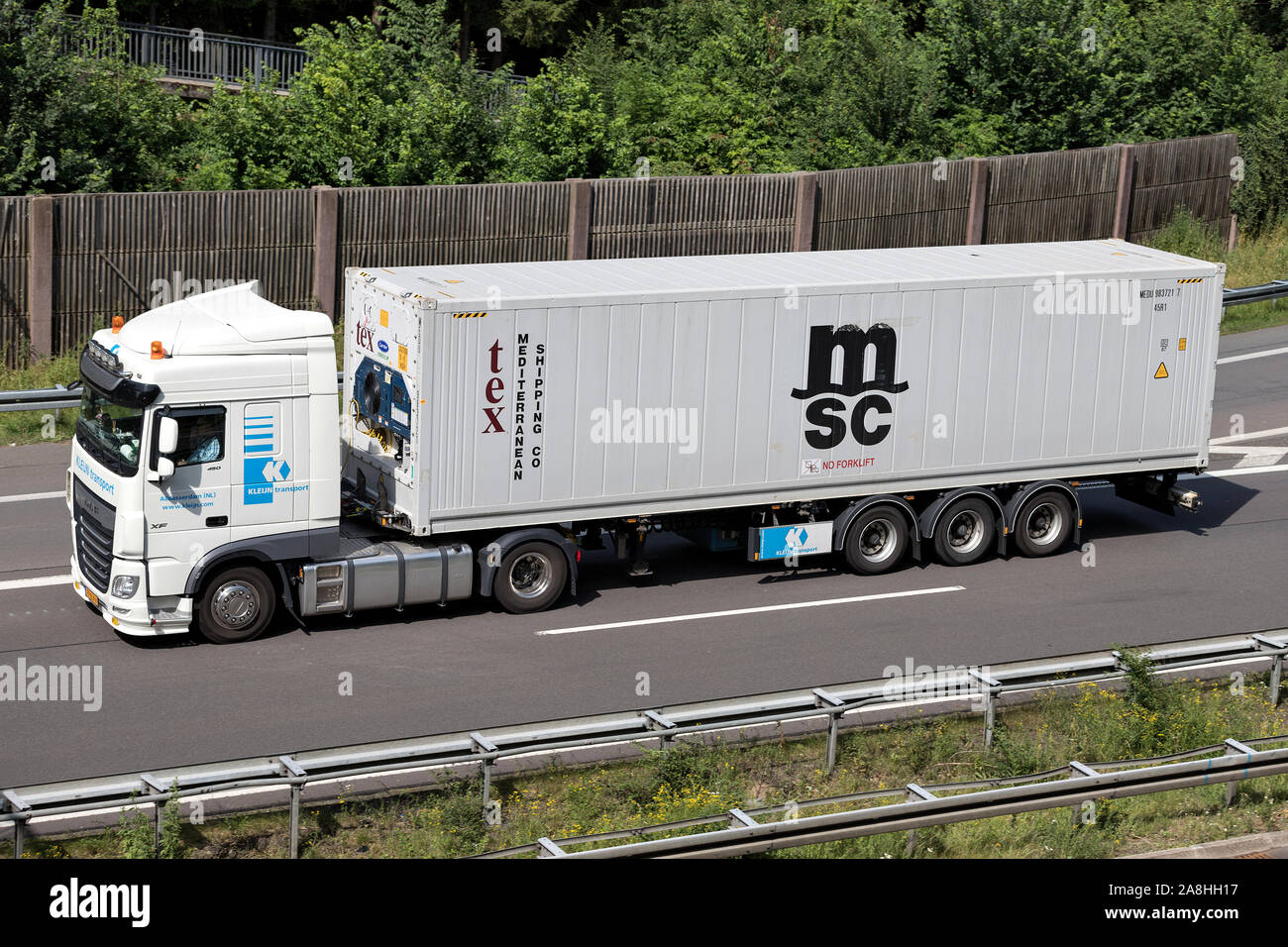 Refrigerated Lorry Truck Transport Stockfotos und -bilder Kaufen - Alamy