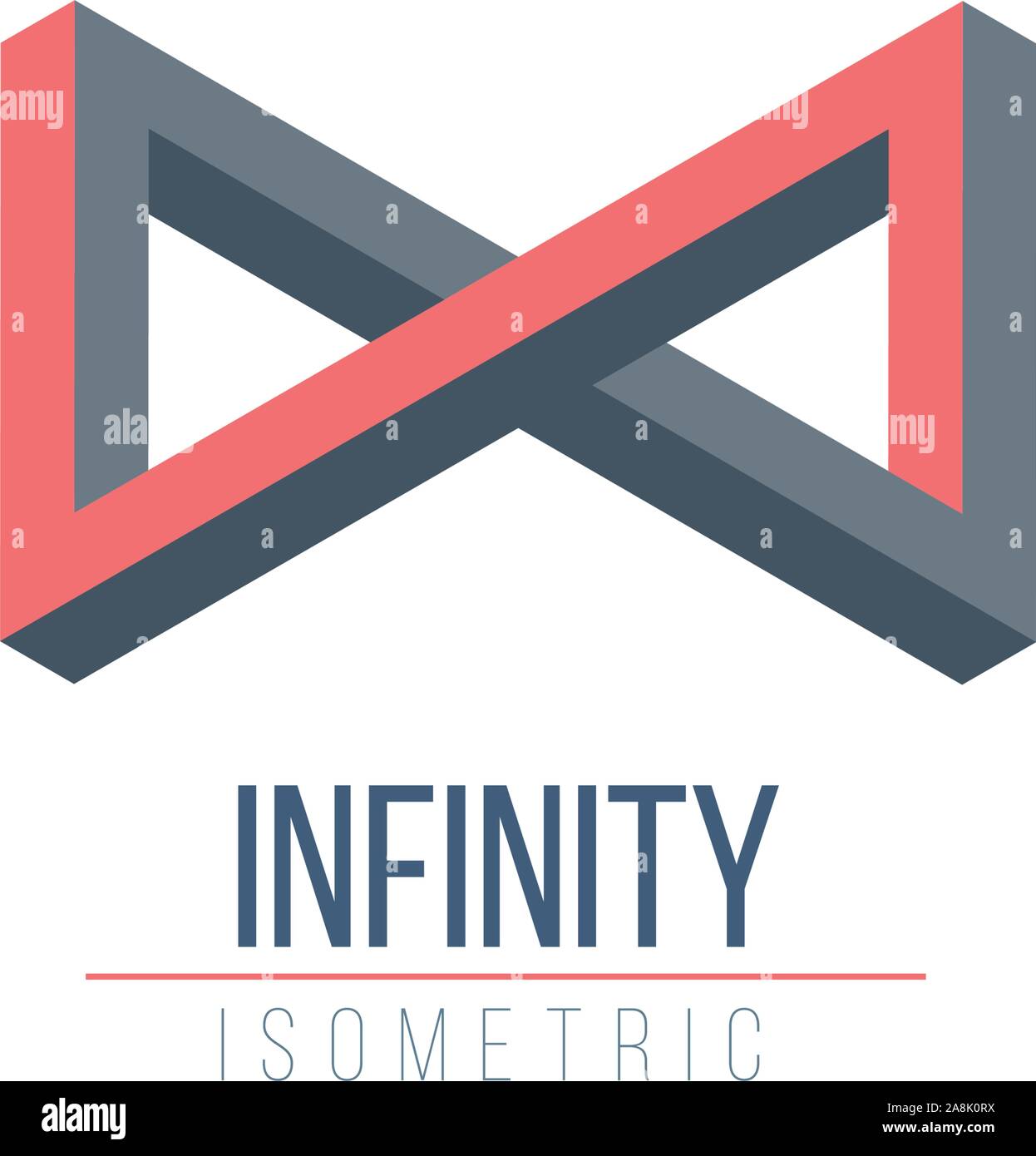 Infinite triangle optical illusion -Fotos und -Bildmaterial in hoher ...